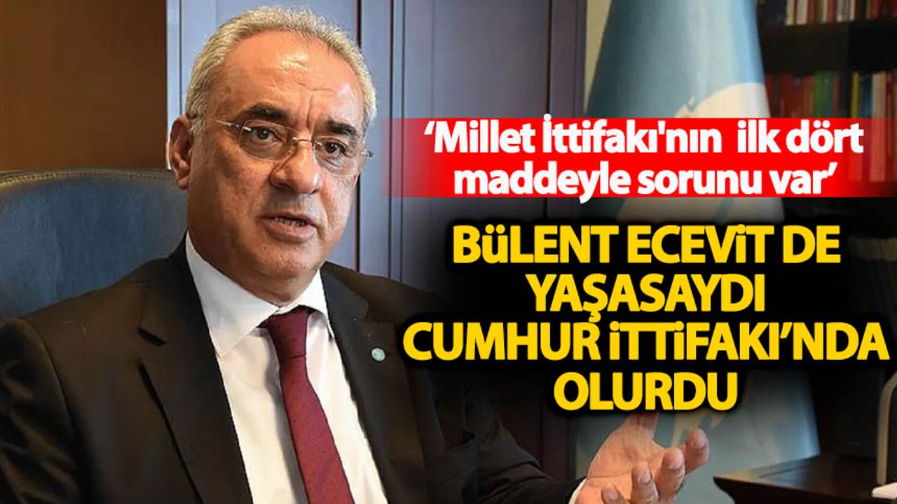 DSP Genel Başkanı: Bülent Ecevit de yaşasaydı Cumhur İttifakı'nda ... DSP Genel Başkanı: Bülent Ecevit de yaşasaydı Cumhur İttifakı'nda ...