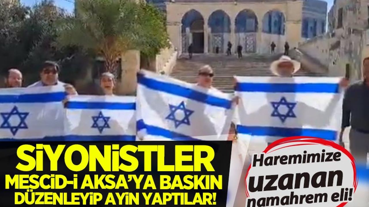 Uyan ey ümmet-i Muhammed, Ulu Nebi'nin ilk kıblesinde 'pislik' var ...