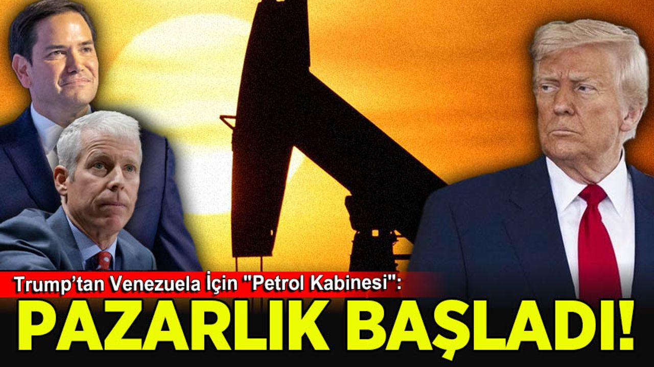 Trump’tan Venezuela İçin "Petrol Kabinesi": Enerji Devleriyle Büyük ...