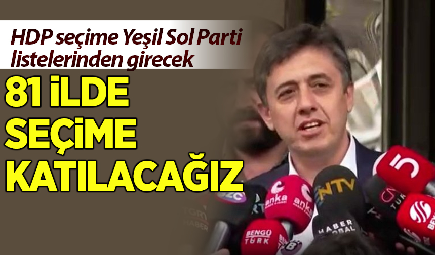 Yeşil Sol Parti heyeti, milletvekili aday listesini YSK'ye sundu ...