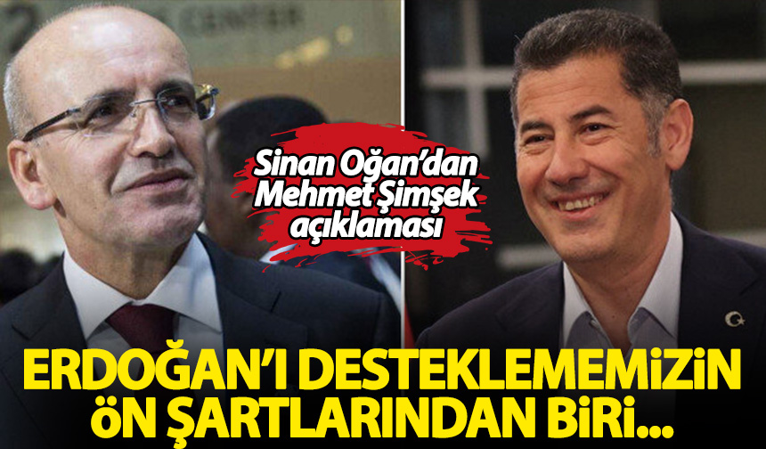 Sinan Oğan'dan Mehmet Şimşek açıklaması - Habervakti, son dakika haber ...