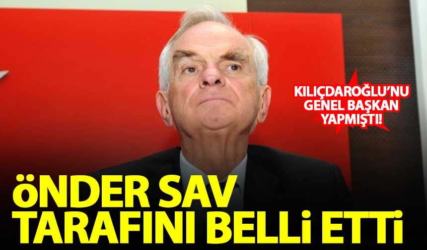 Önder Sav tarafını belli etti! Kongre çağrısı... - Habervakti, son ...