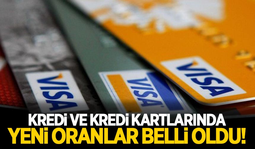 Kredi ve kredi kartlarında faiz oranları belli oldu! İşte o rakamlar... - Habervakti, son dakika ...