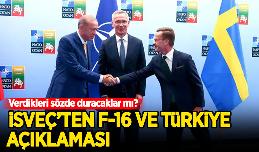 İsveç'ten son dakika Türkiye ve F-16 açıklaması! - Habervakti, son ...