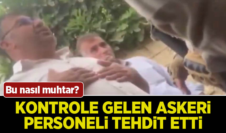 Muhtar'dan, elektrik tespitine gelen personele tehdit - Habervakti, son ...